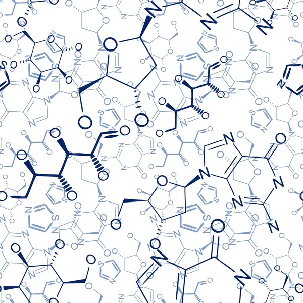 Seamless chemical pattern — Stock Vector © ihor_seamless #2716150