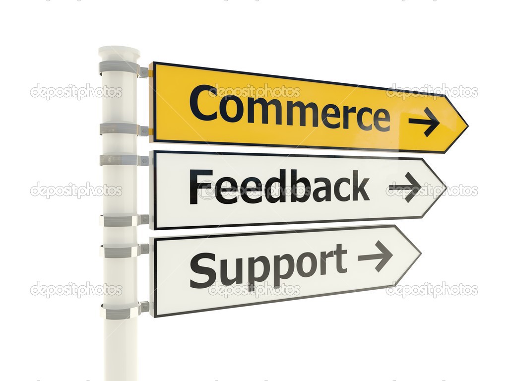 Commerce road sign Stock Photo by ©Mishchenko 23971579