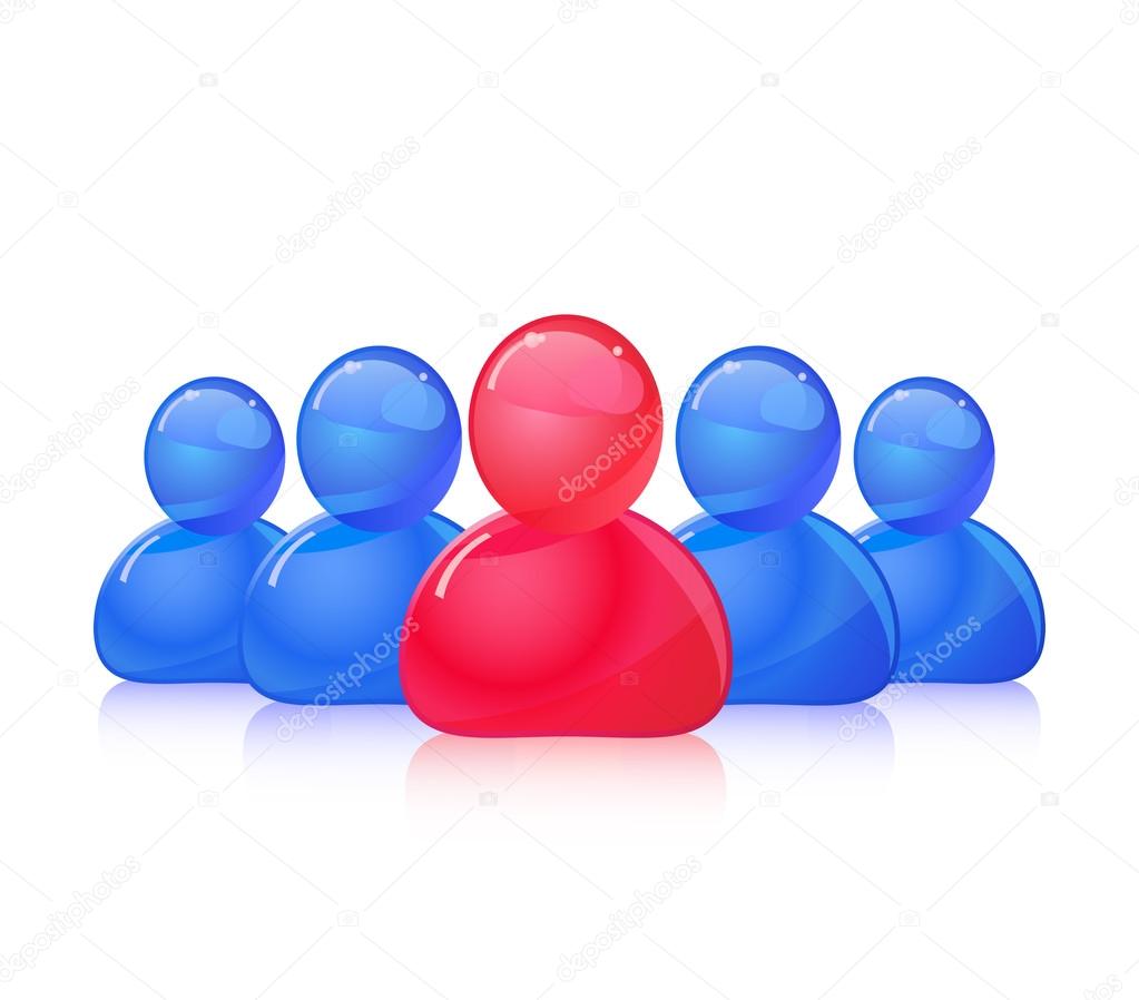 Unique Person Icon — Stock Vector © nikifiva #35766721