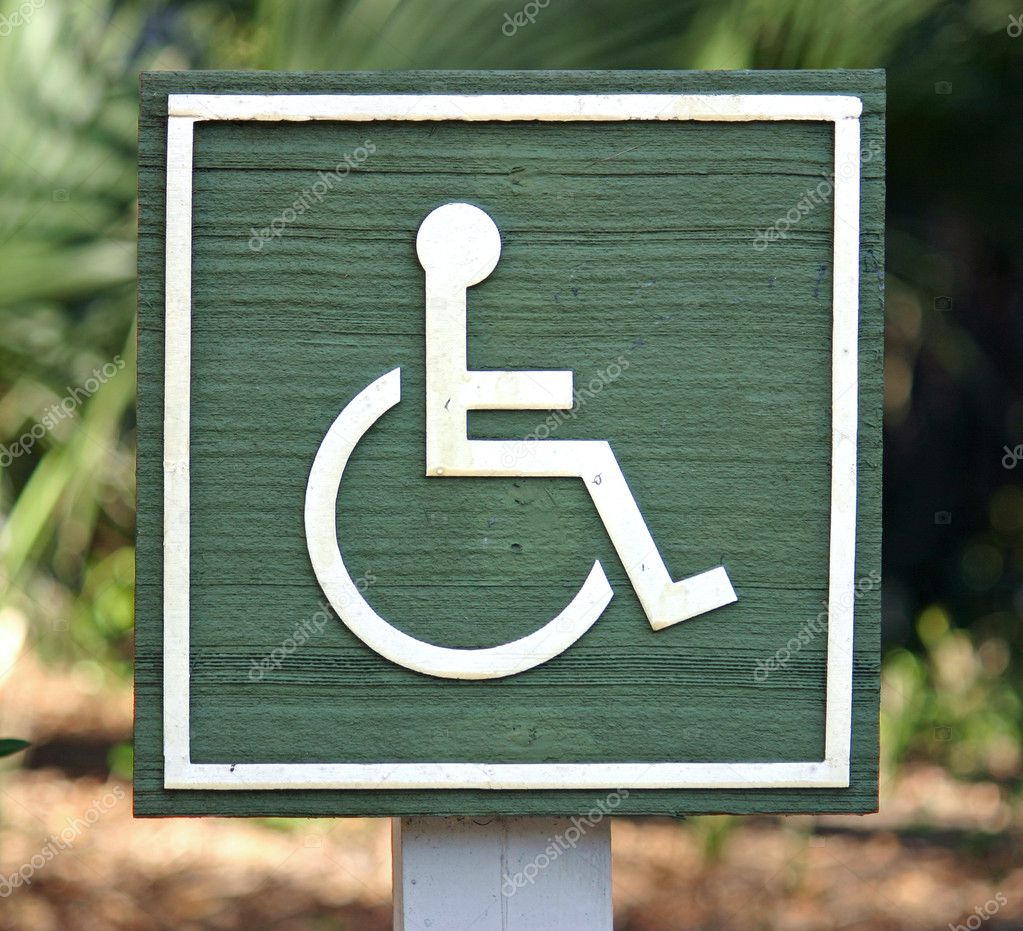 Handicapped Sign Stock Photo by ©chrisbradshaw 19221987