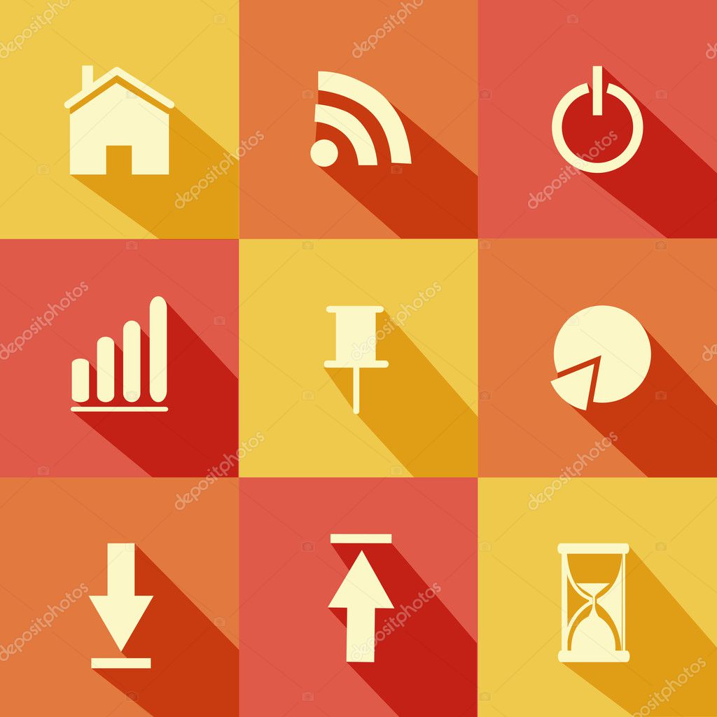 Metro Icons, Illustration Stock Vector by ©nmarques74 42629443