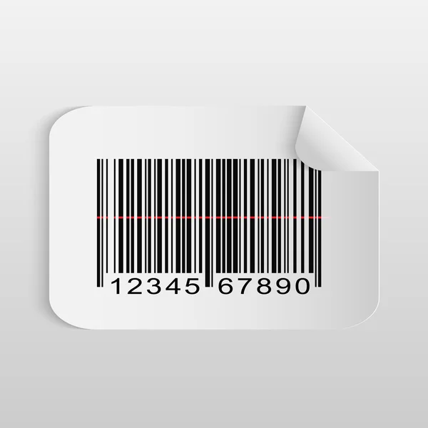 Barcode label — Stock Vector © Grounder #70534221