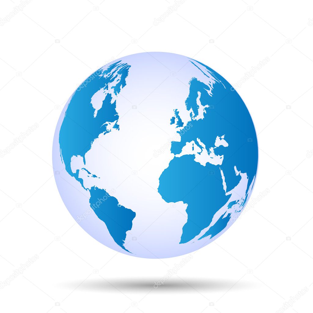 Globe Illustration Stock Vector by ©nmarques74 44015627