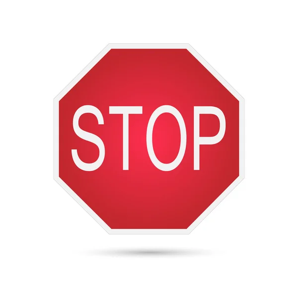 Stop sign vector illustration — Stock Vector © smarques27 #50432313