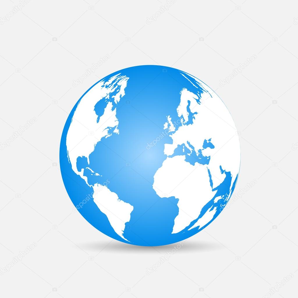 Globe Illustration Stock Vector Image by ©nmarques74 #48349187