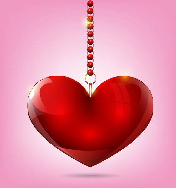 Hanging heart Vector Images | Depositphotos