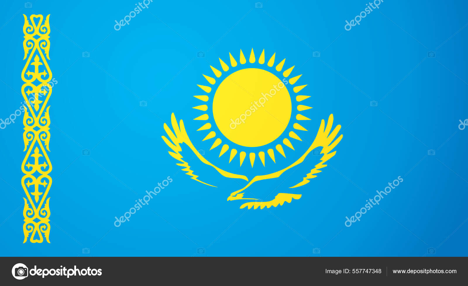 Closeup Old Retro Golden Yellow Color Vintage Land City Glory Stock ...