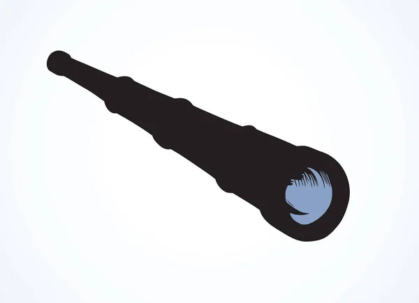 Nautical monocular silhouette Vector Art Stock Images | Depositphotos