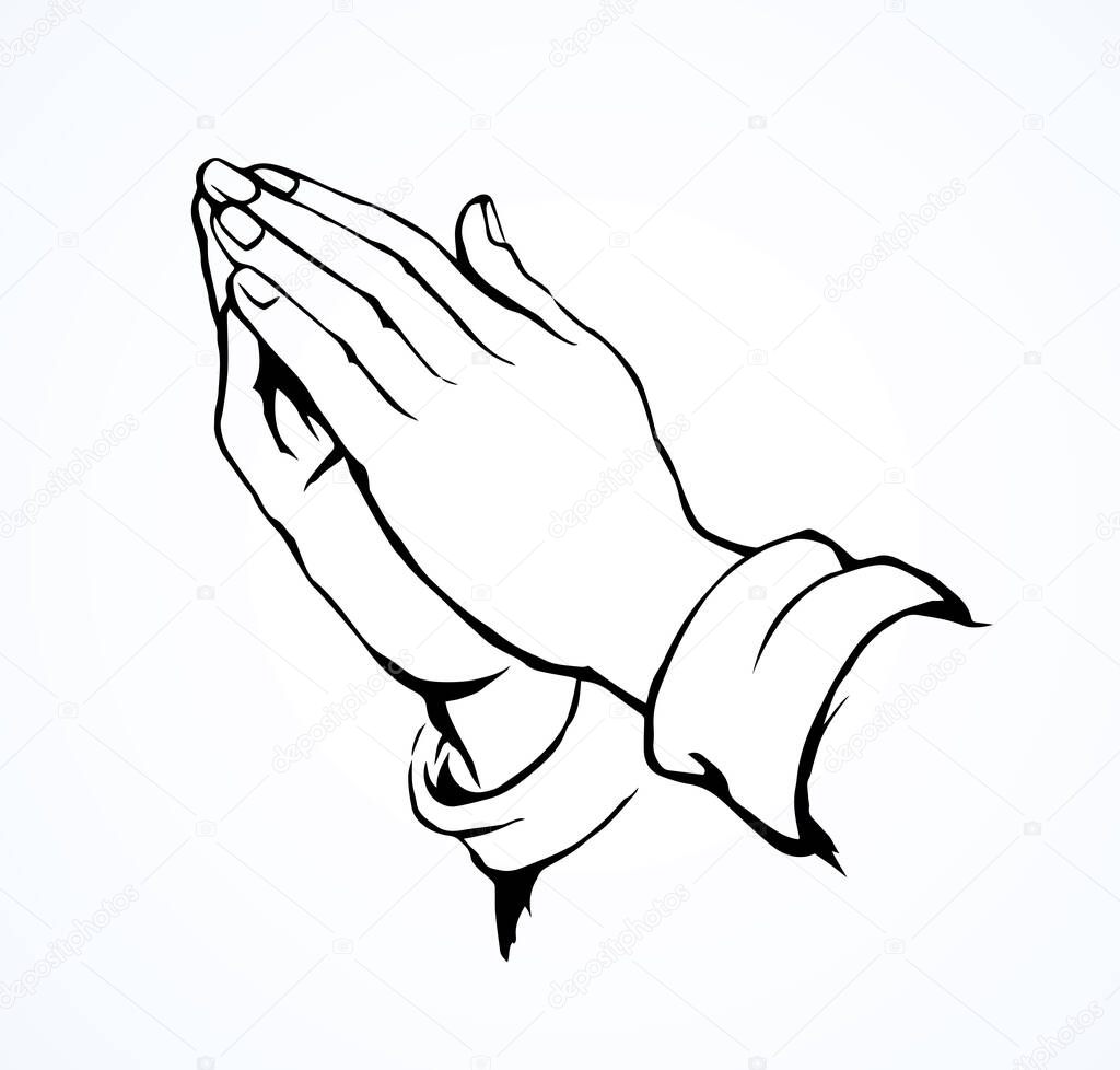 Sin Mendigar Súplica Sobre Fondo Blanco Esquema Amor Elogio Concepto ...