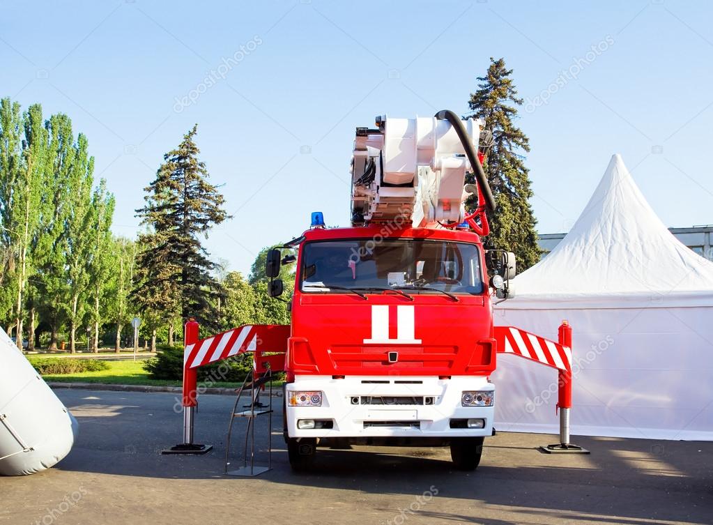 Fire trucks — Stock Photo © pingvin121674 #47728437