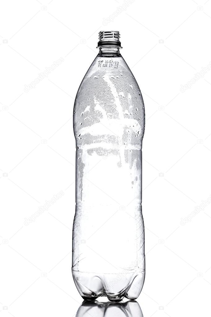 Empty Plastic Pepsi Bottle
