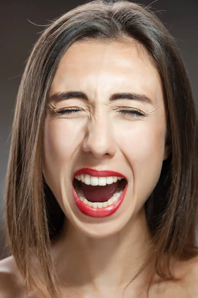 Girl screaming crying Stock Photos, Royalty Free Girl screaming crying ...