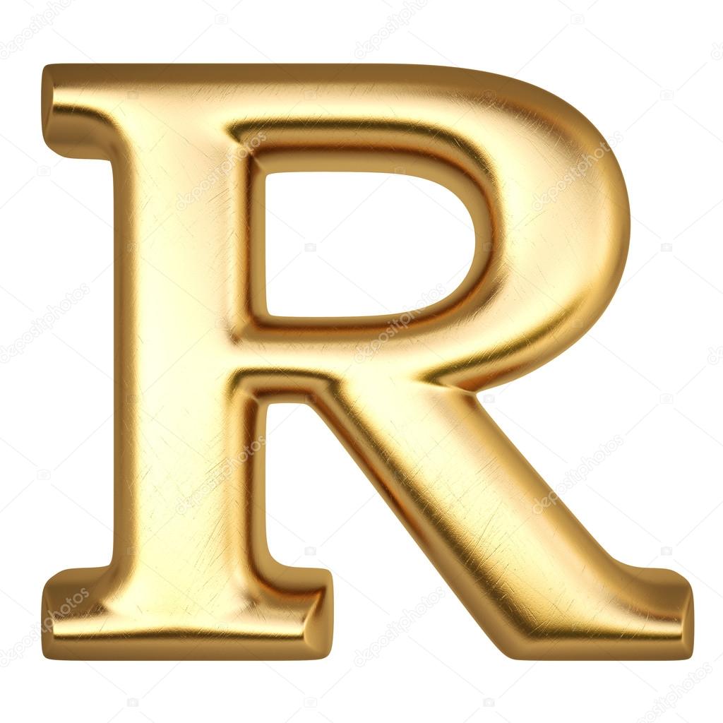 Letra R — Foto de stock #46951783 © dimdimich