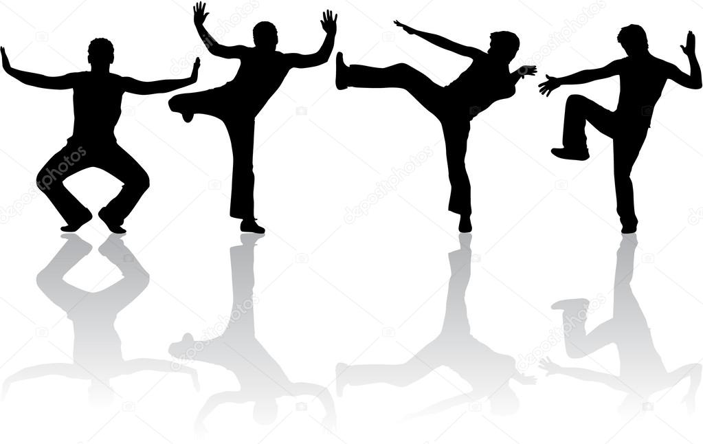 Training Men Stock Vector Image by ©pablonis #31249815