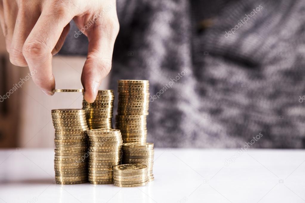 Men counting money! Studio shots Stock Photo by ©BrunoWeltmann 20043221