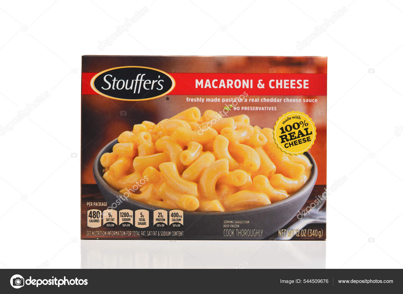 Irvine California Jan 2022 Box Stouffers Macaroni Cheese Frozen Side ...