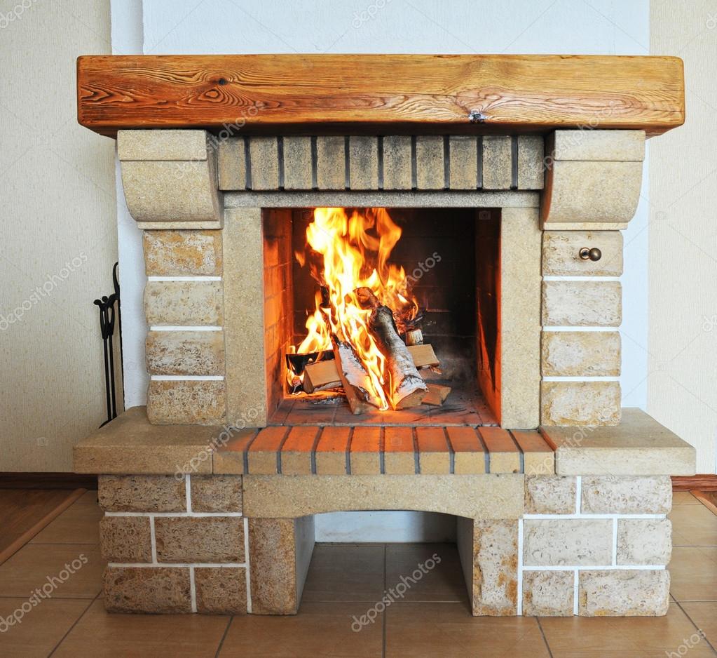 Fireplace Stock Photo by ©olinchuk 13963436