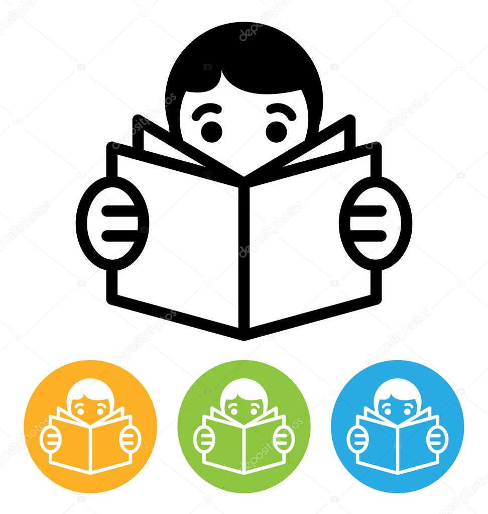 Icône de lecture — Image vectorielle #12523431