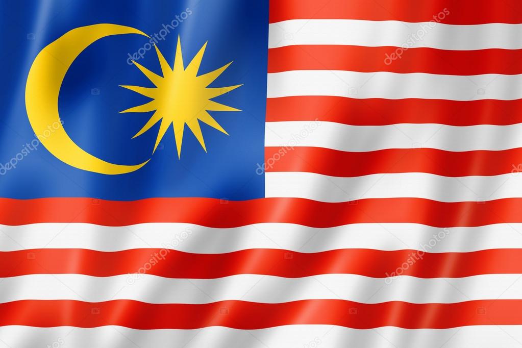 Malaysian flag — Stock Photo © daboost #12619352