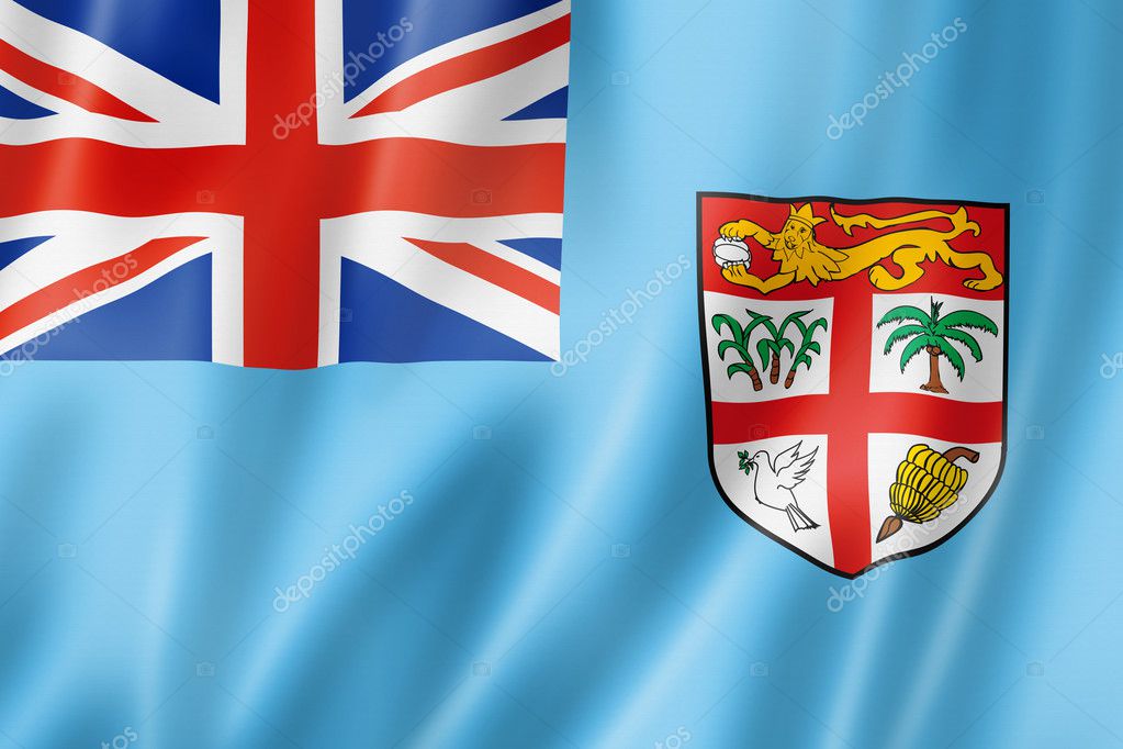Fijian flag — Stock Photo © daboost #23143198