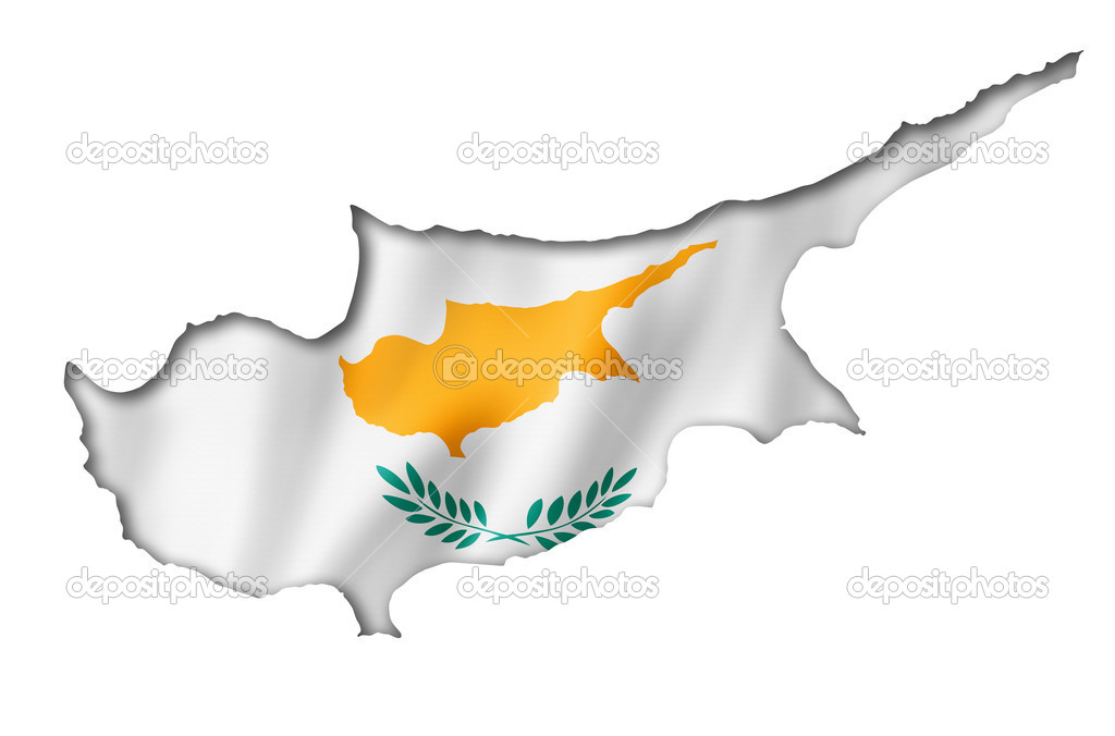 Mapa de bandera de Chipre 2023