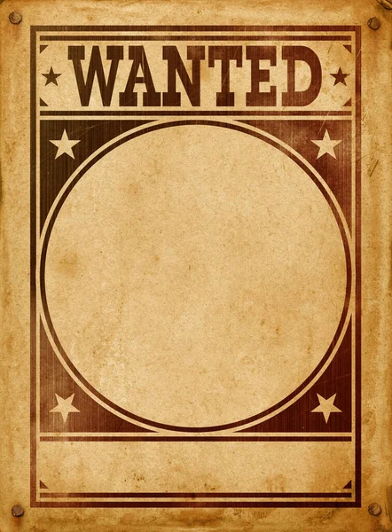 Blank Wanted Poster Template