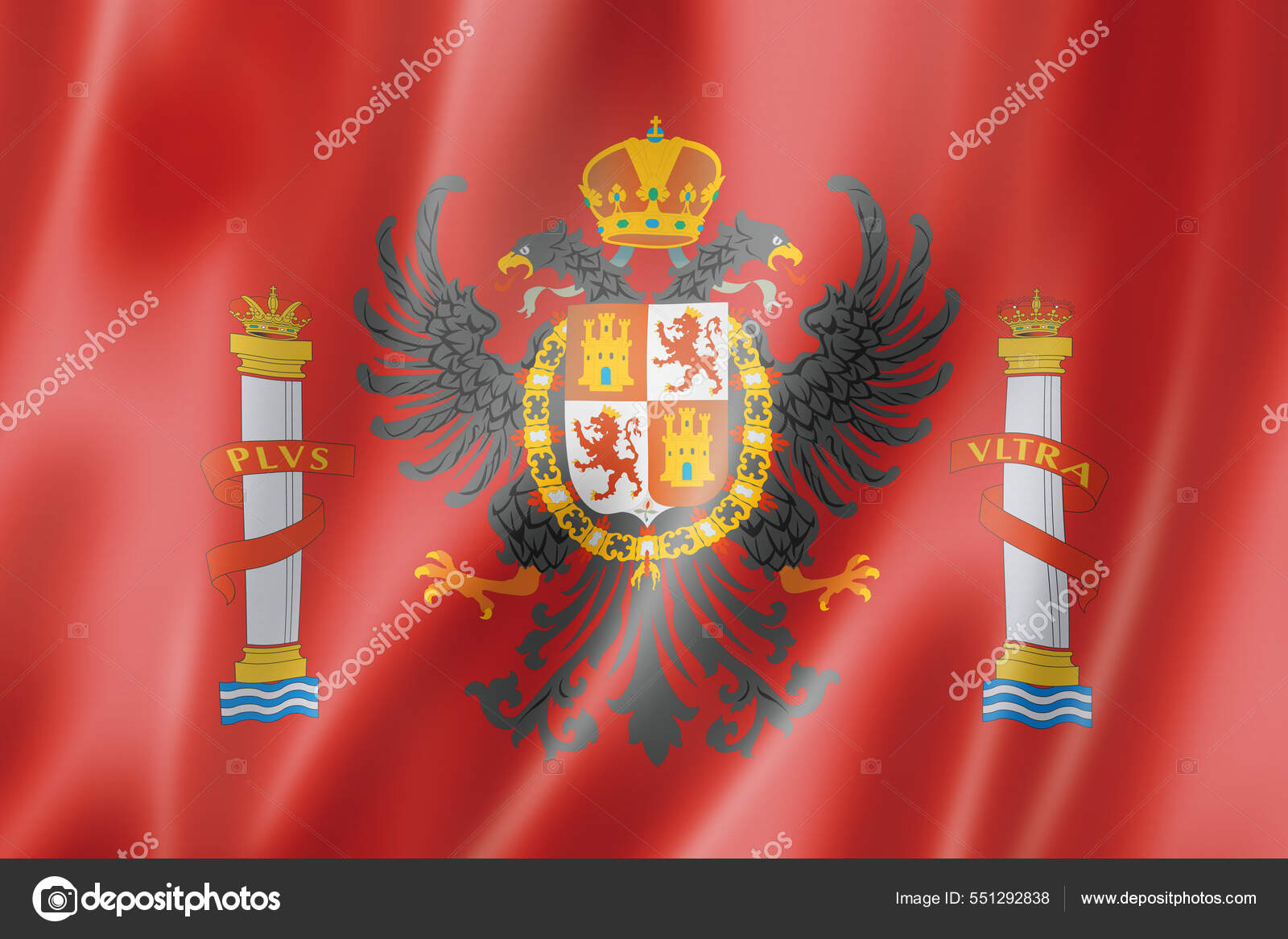 Toledo Spain Flag
