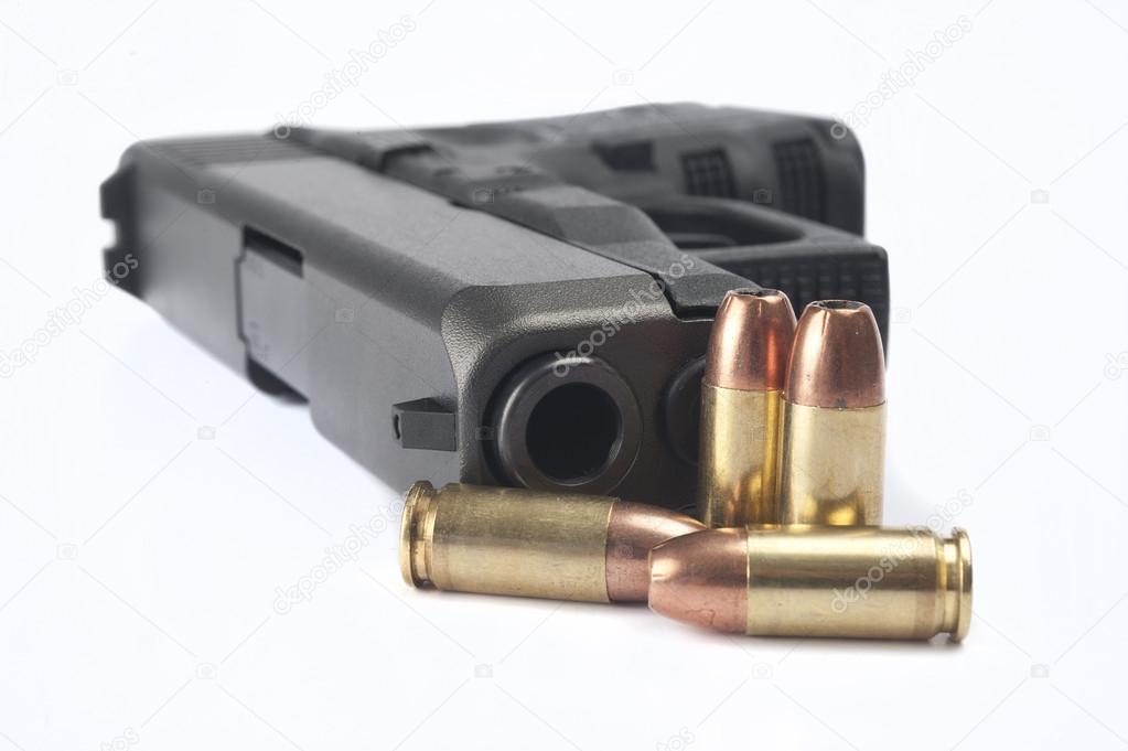 Gun With Ammunition Stock Photo by ©shooterjt 12127614
