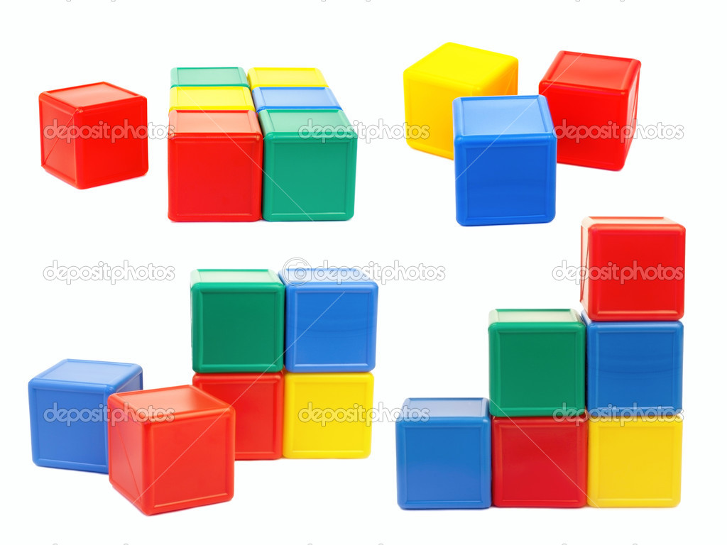 Colored cubes — Stock Photo © bendzhik #13302191 Colored cubes — Stock Photo © bendzhik #13302191