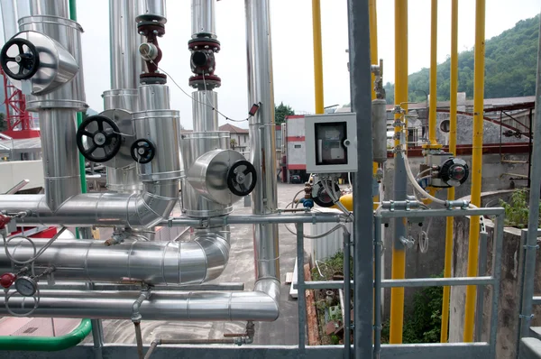 Paper and pulp mill - Cogeneration plant Stock Photo by ©moreno ...