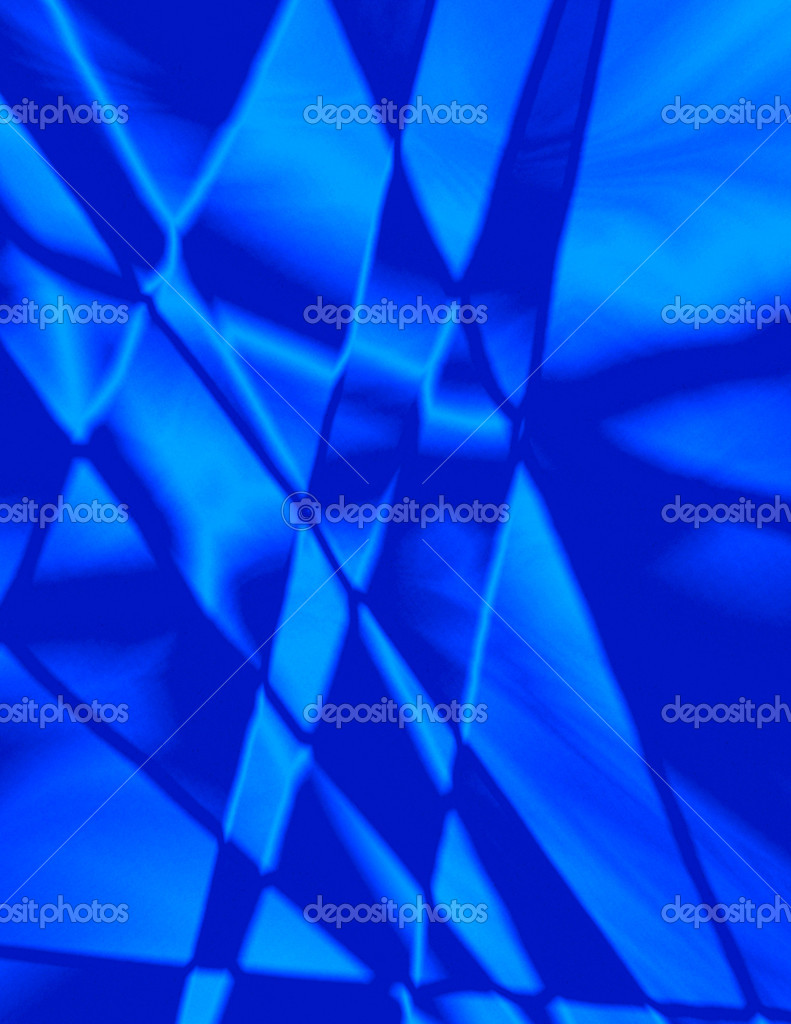 Blue Stained Glass Effect Background — Stock Photo © suwanneeredhead ...