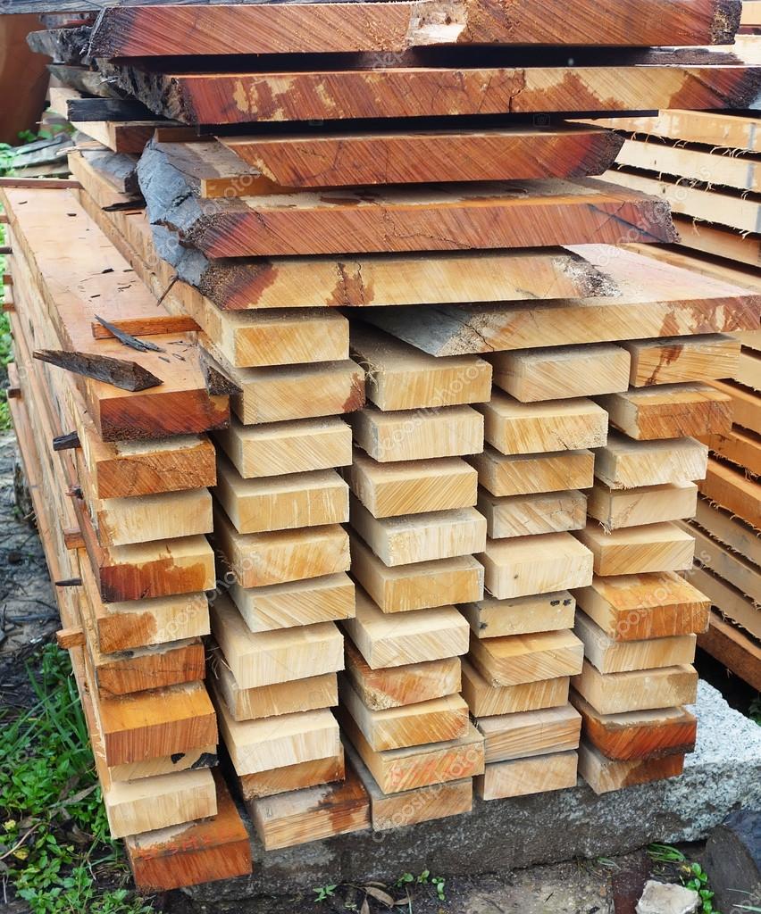 madera apilada — Foto de stock © firefox #24760291