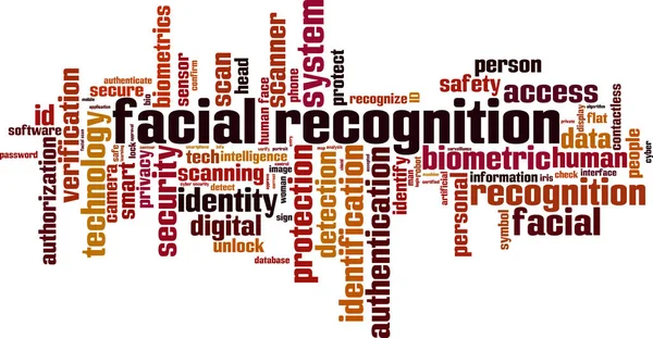 Voice Recognition Word Cloud Concept Collage Made Words Voice Recognition Stock Vector by ...