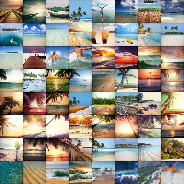 Beach collage Stock Photos, Royalty Free Beach collage Images ...