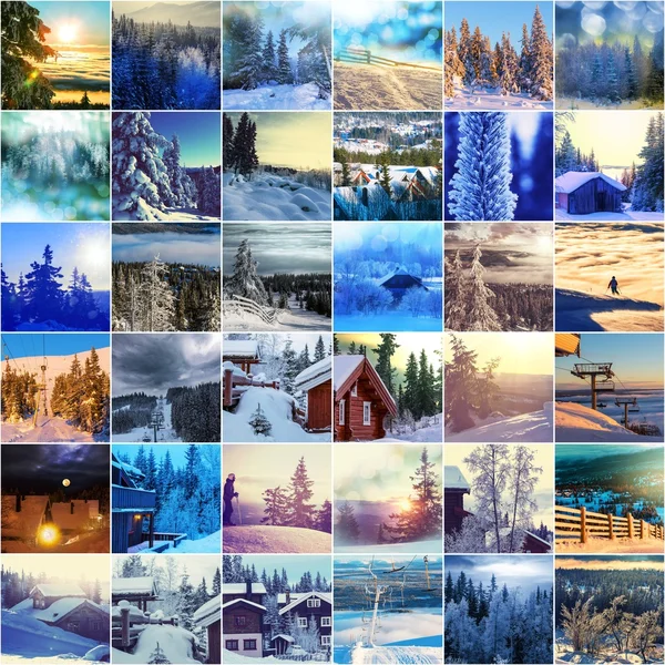 Winter collage Stock Photos, Royalty Free Winter collage Images ...