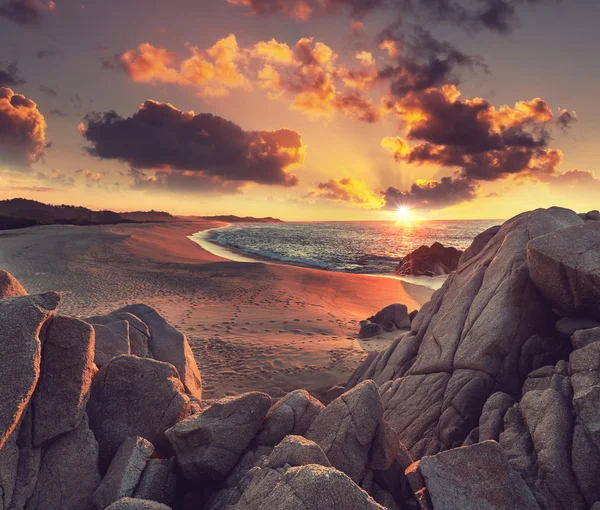 Beach rock sunset Stock Photos, Royalty Free Beach rock sunset Images ...