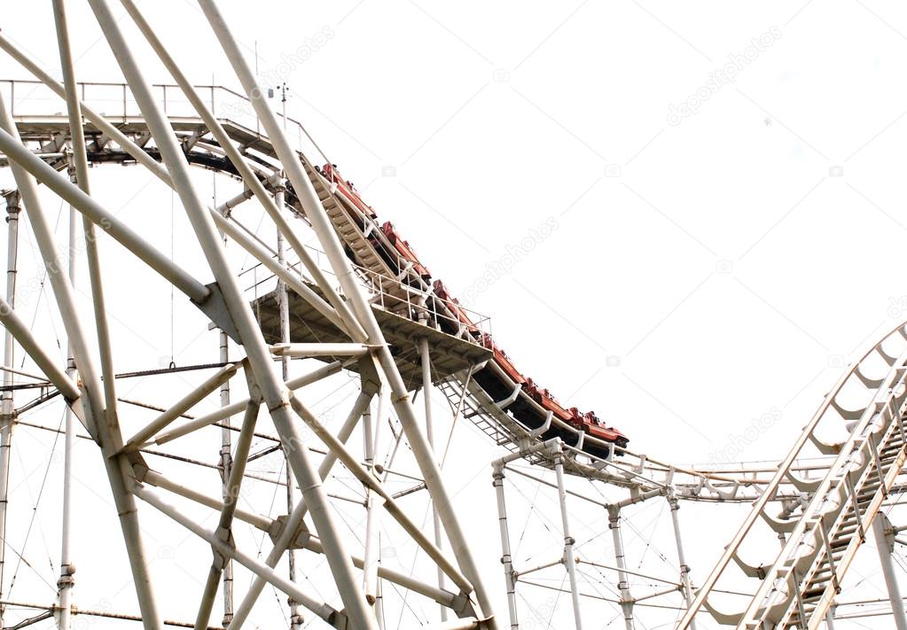 Roller Coaster Track Stock Photo by ©donkeyru 27829467