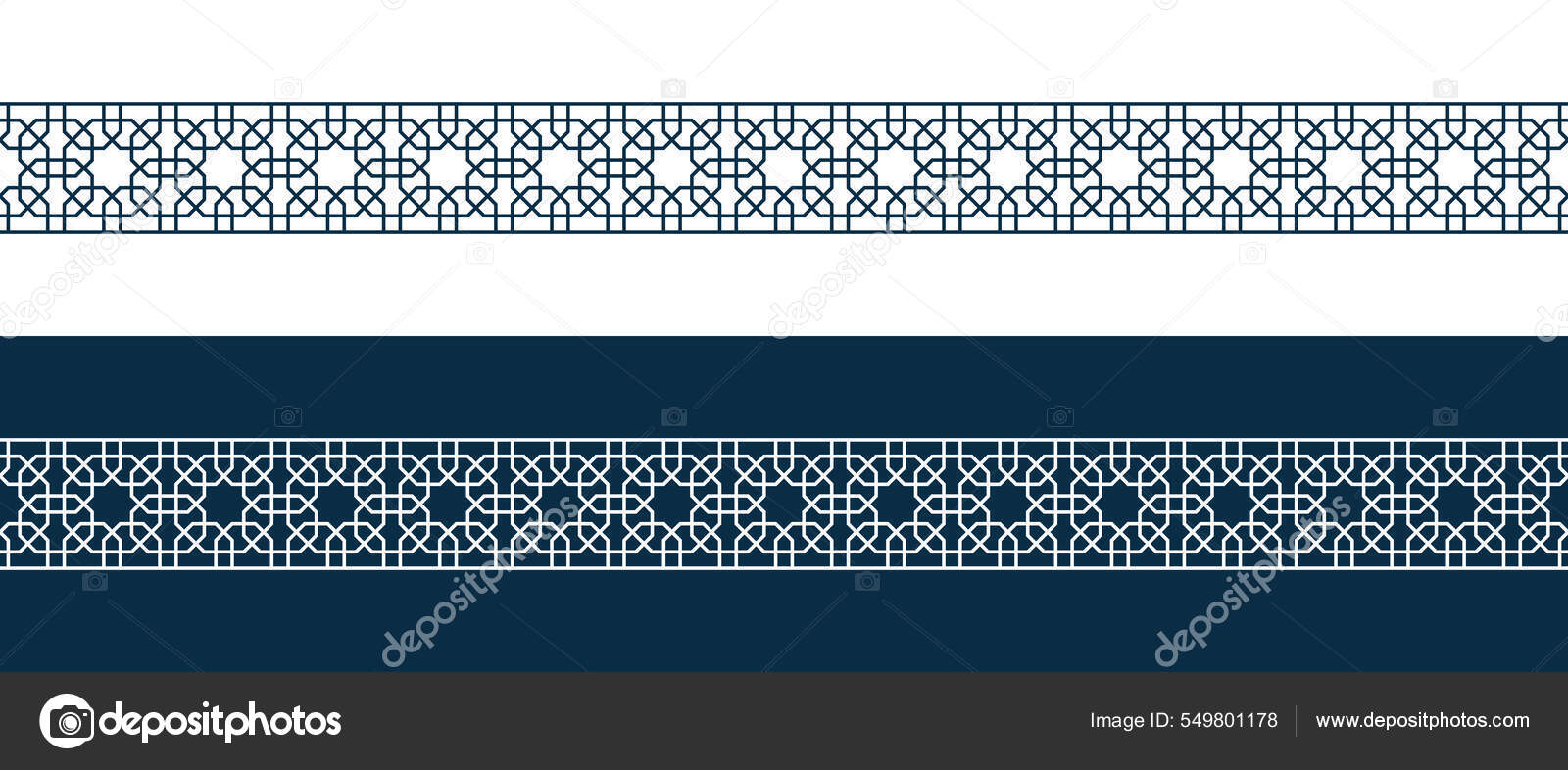 Islamic Patterns Border Vector Vector Islamic Borders Frames Vectors