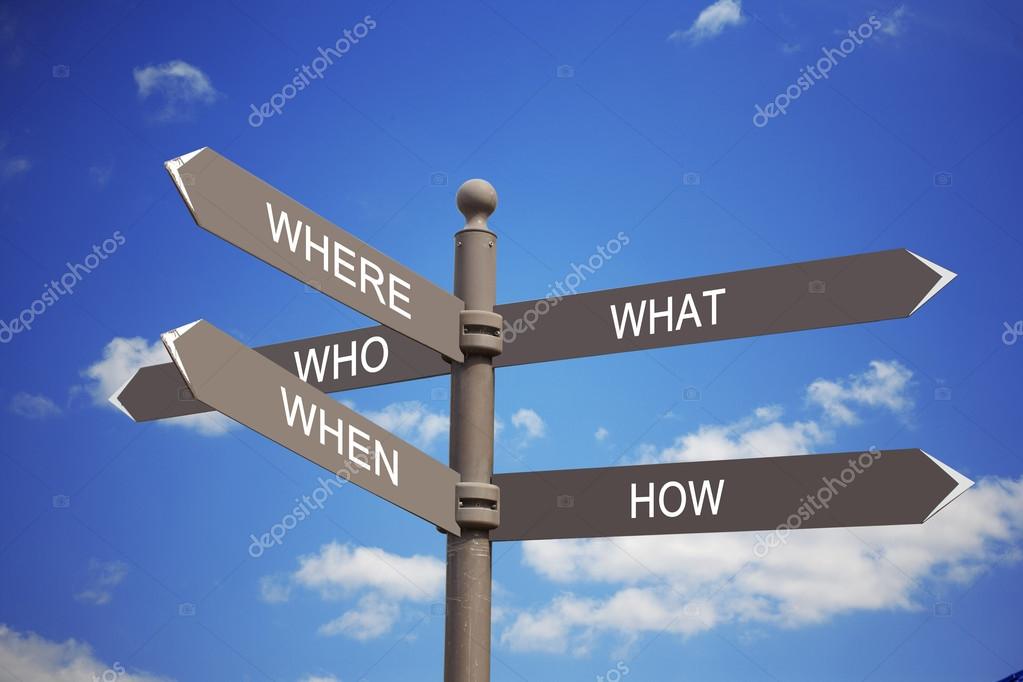 Five questions — Stock Photo © petrkurgan #15260661