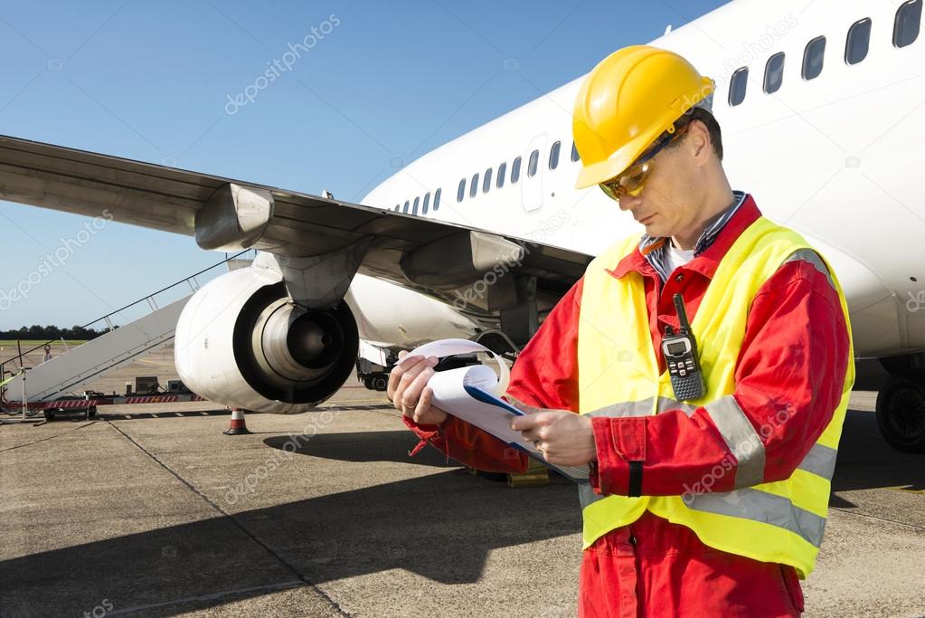 Aircraft engineer — Stock Photo © Corepics #12678569