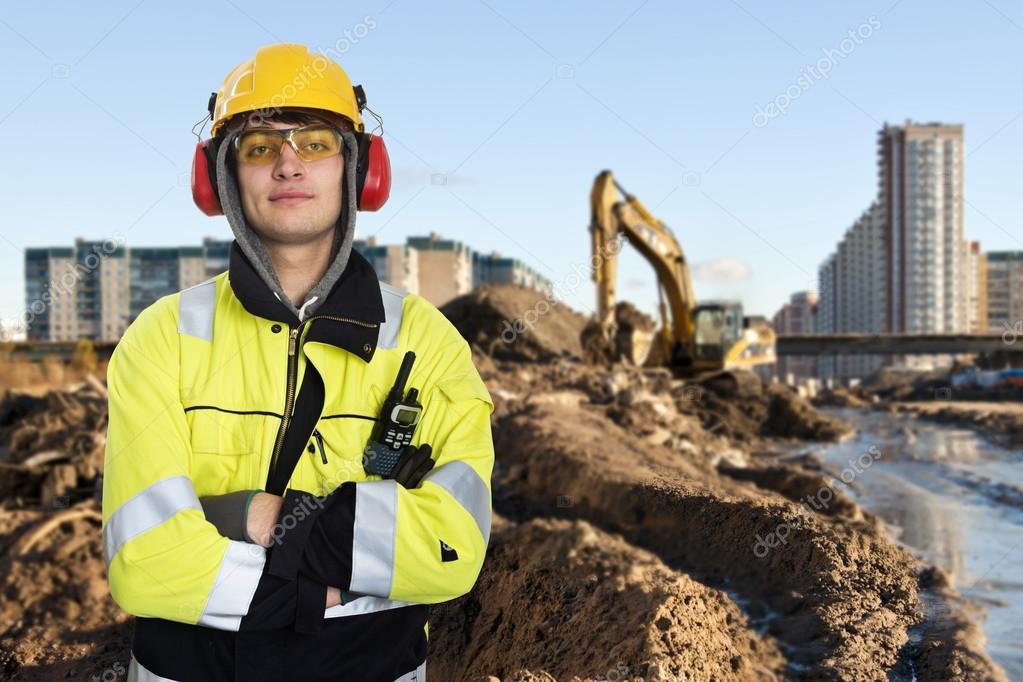 Construction engineer — Stock Photo © Corepics #21509857