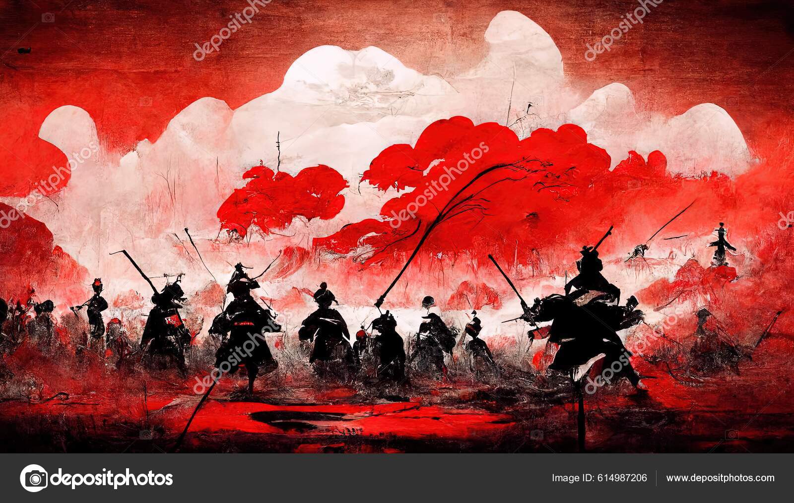 Samurai Battle Wallpaper