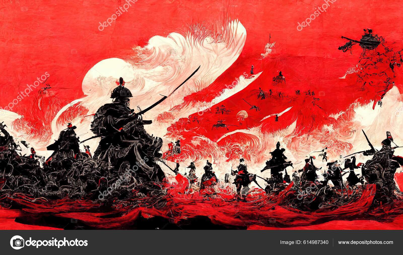 Samurai Battle Wallpaper