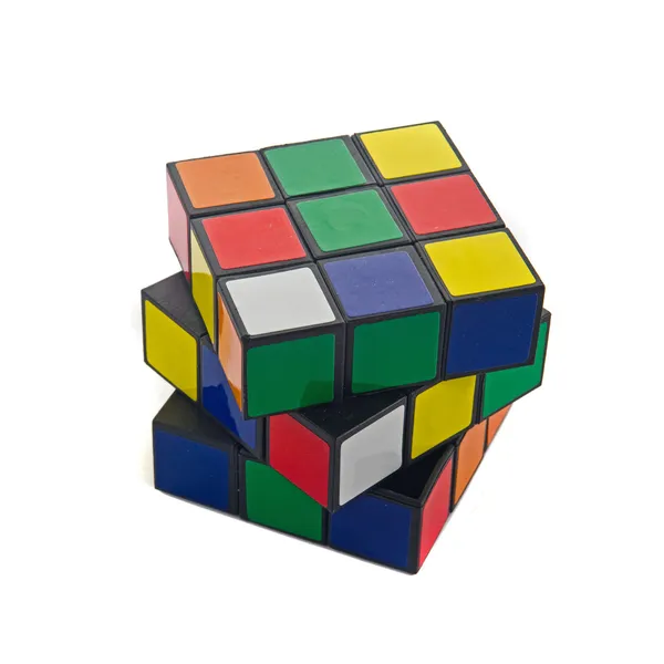 Multi coloured cube a puzzle Stock Photo by ©5lesik5 19699847