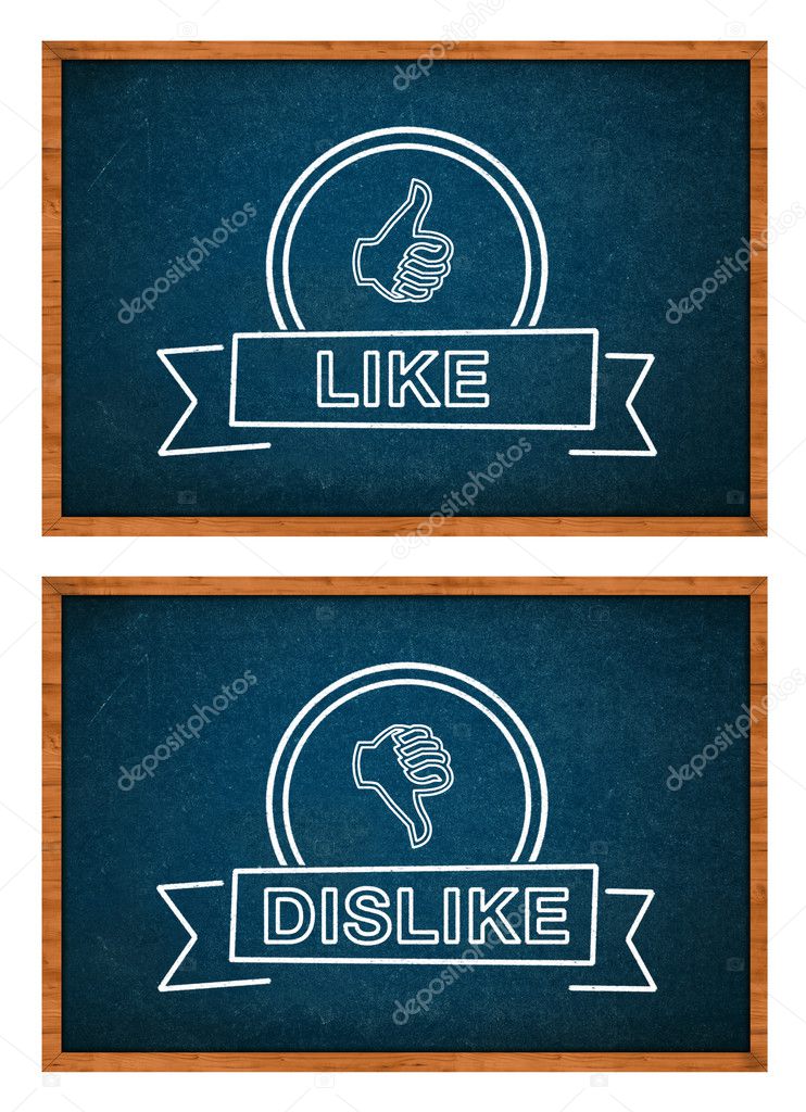 Like and Dislike button Stock Photo by ©stevanovicigor 26949557
