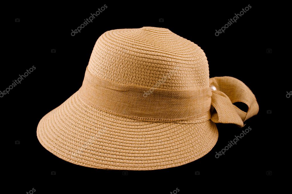 Generic retro female straw hat — Stock Photo © stevanovicigor #48985053