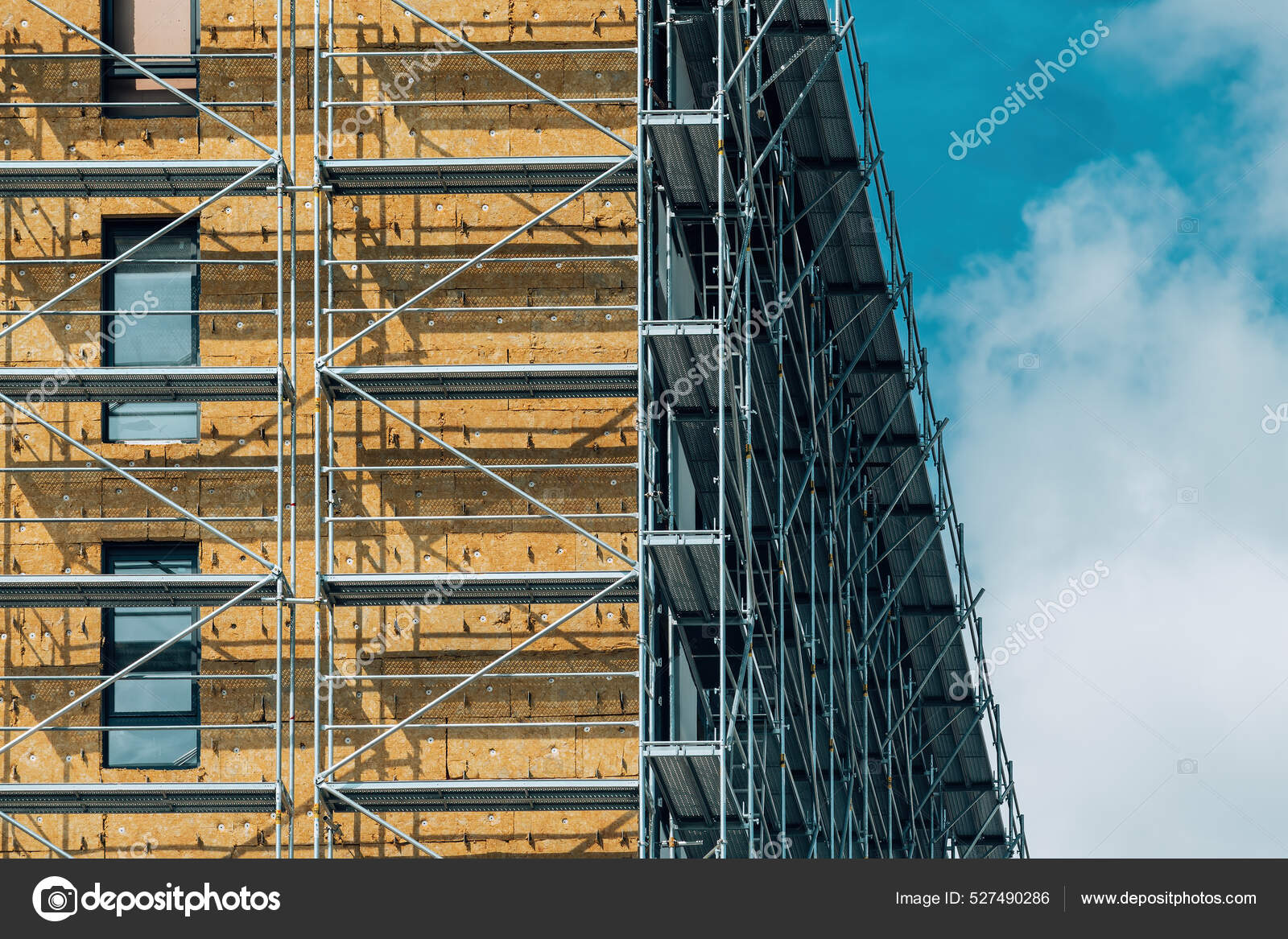 Mineral Wool Insulation High Rise Apartment Building Residential ...