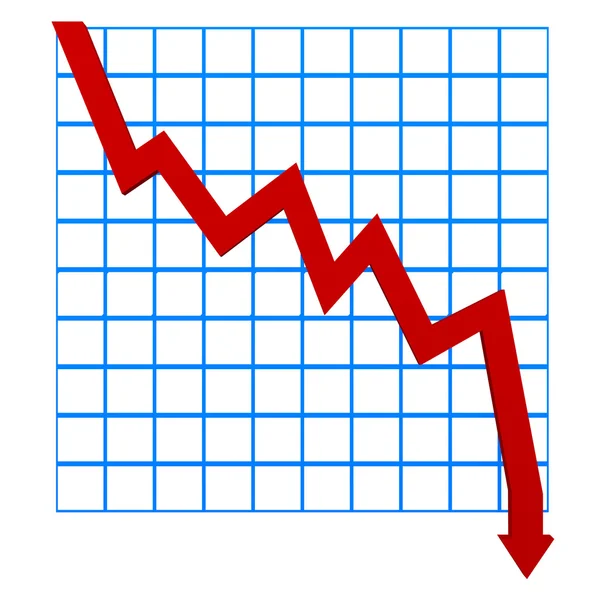 3d graph arrow blue — Stock Photo © Graphicgum #6216361