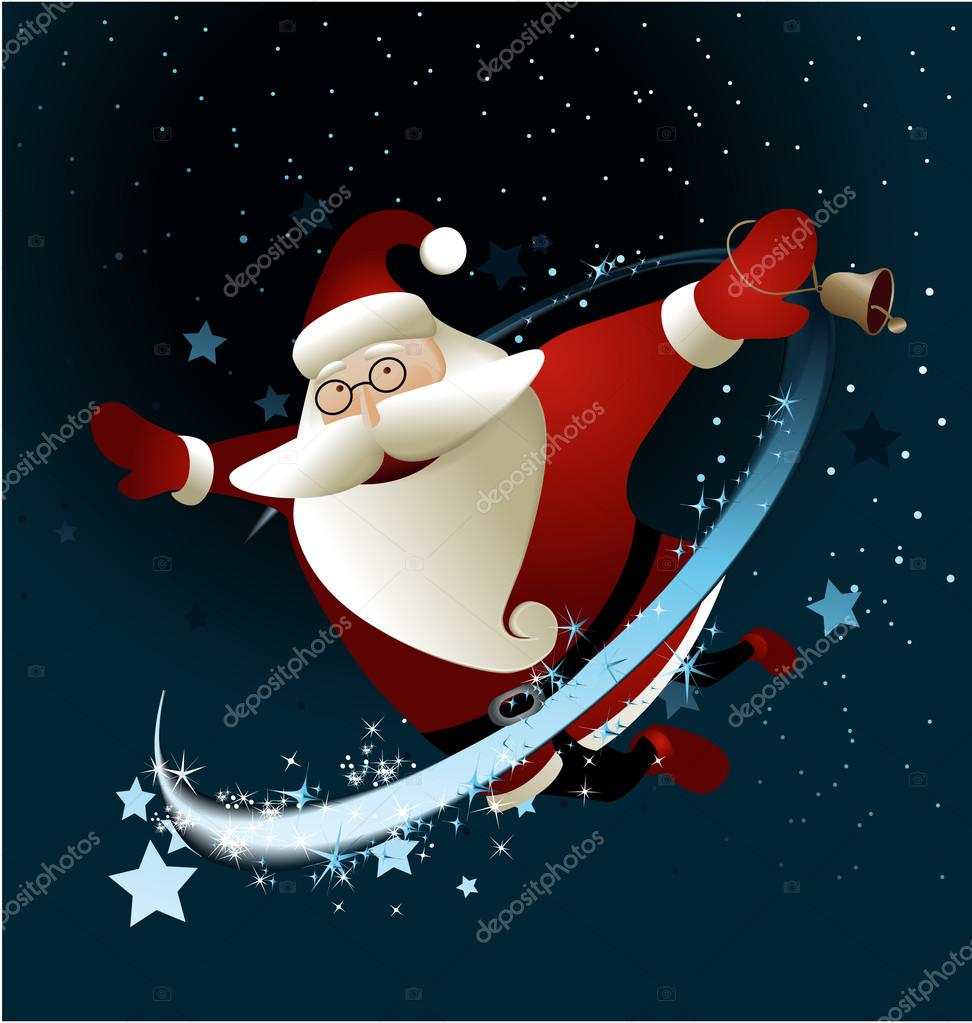 Magic Santa Claus Stock Vector Image by ©agnieszka #33862715