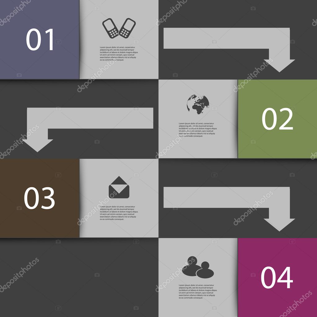 Infographics Cover Stock Vector Image by ©bagotaj #21250505